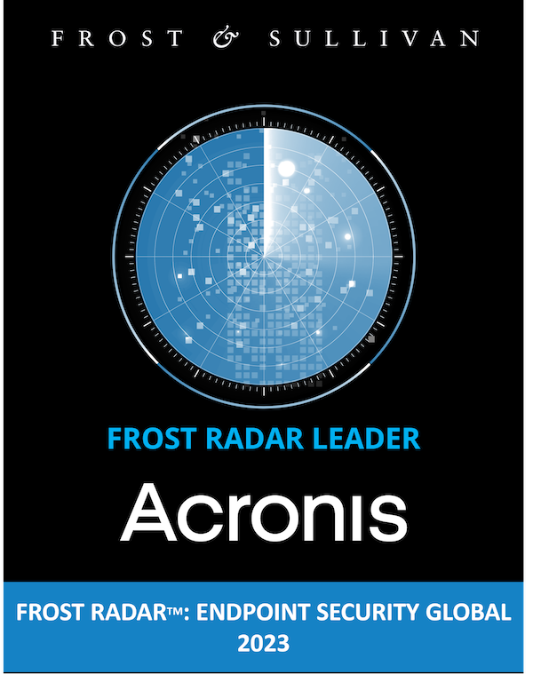 Acronis named a growth and innovation leader in Frost Radar™: Endpoint ... Acronis named a growth and innovation leader in Frost Radar™: Endpoint ...